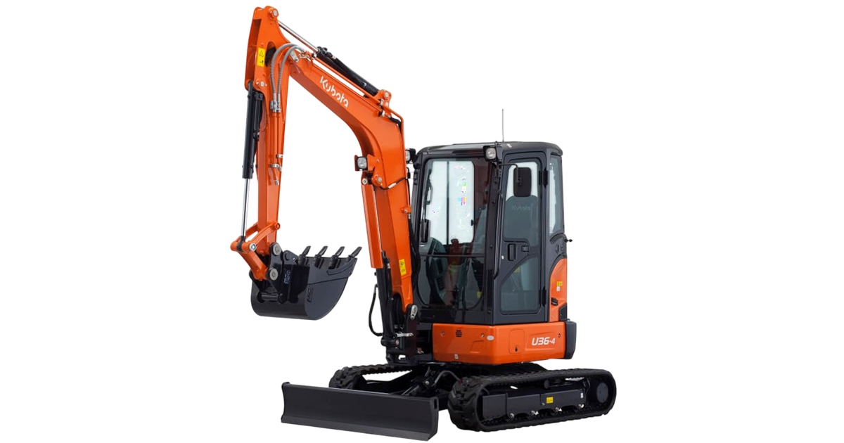 Mini excavator 3,6 ton | Allto